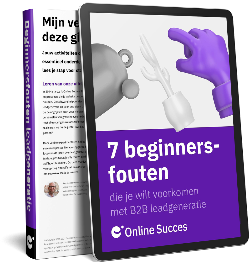 Maak jij deze fouten bij B2B leadgeneratie? • Gratis whitepaper (PDF)